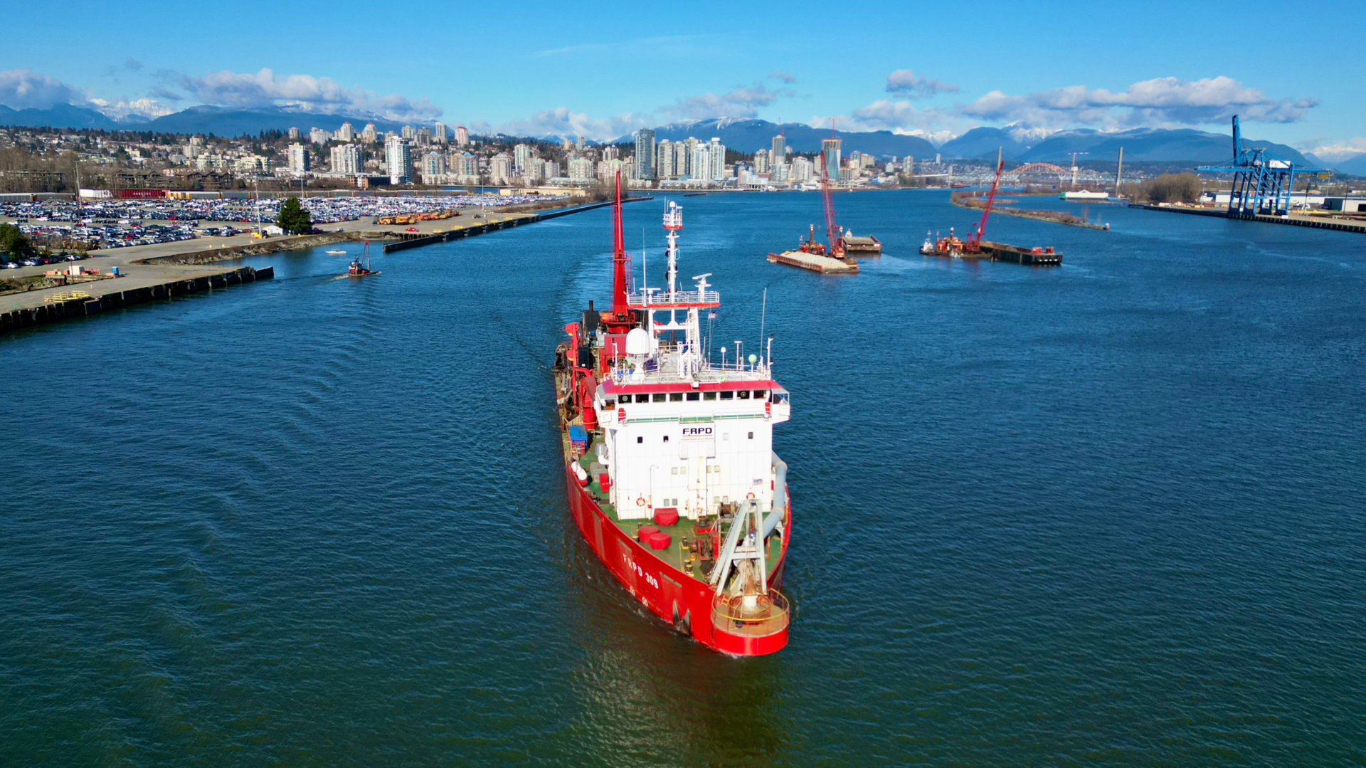 Fraser River Pile and Dredge